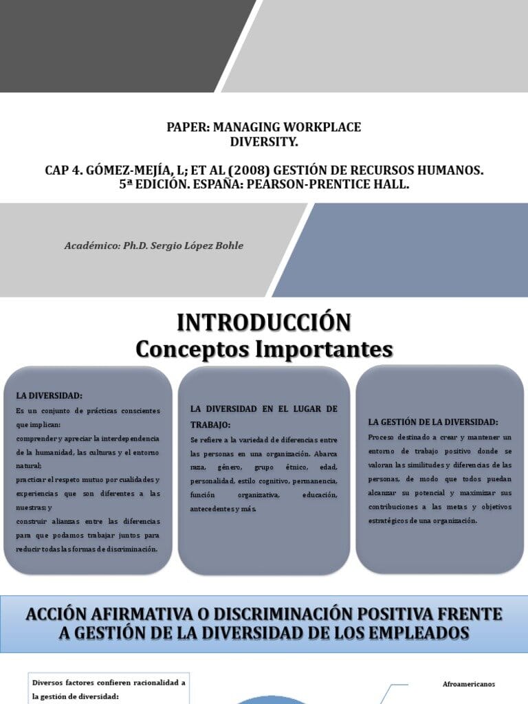 Cómo gestionar la diversidad en el lugar de trabajo ...